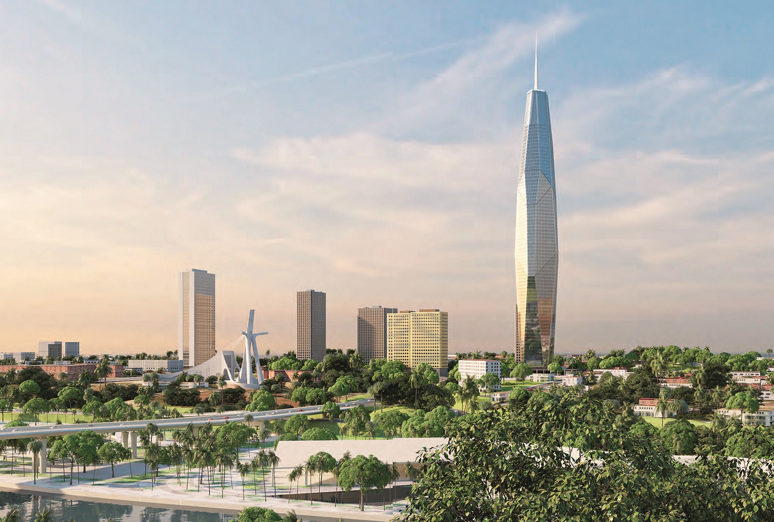 Cegelec Morocco helps build the tallest tower in Africa - Vinci ...